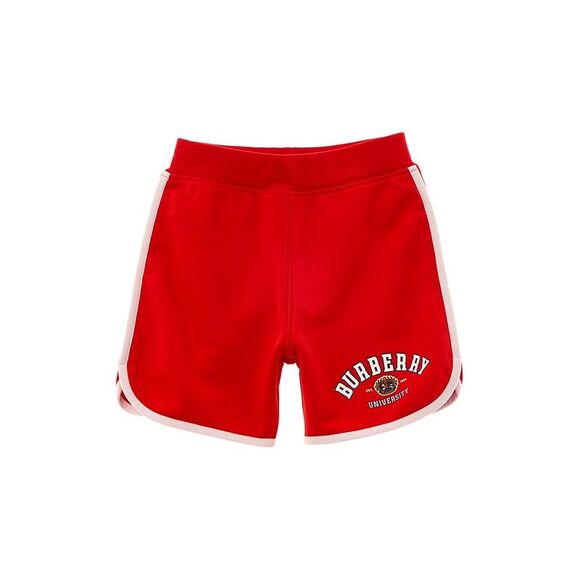 Burberry | Bottoms | Burberry Girls Malcolm Varsity Short Red | Poshmark